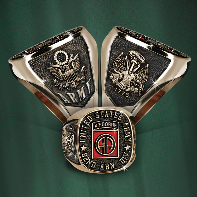 U.S. Army Division Career Signet Rings | Vetcom.comPersonalized ...