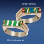 United States Military Veteran Service Ribbon Rings | Vetcom.com ...