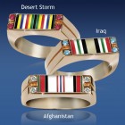 United States Military Veteran Service Ribbon Rings | Vetcom.com ...