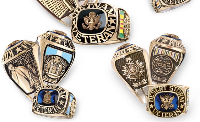 Vietnam Veteran Circle of Honor Service Rings | Vetcom.com ...