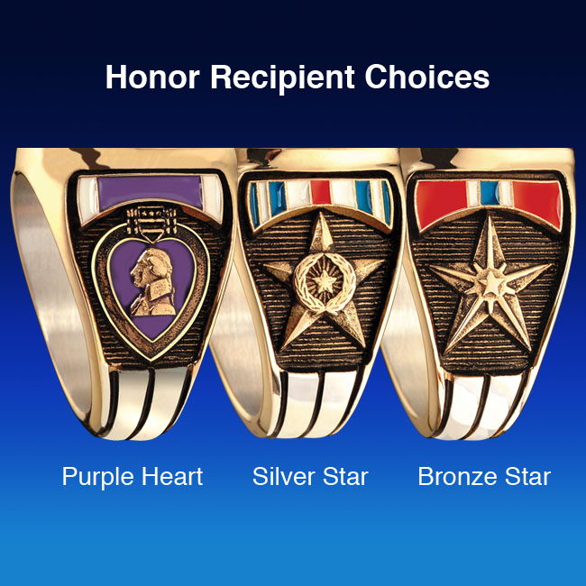 U.S. Army War Veteran Career Service Rings | Vetcom.com | Personalized ...
