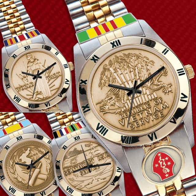 U.S. Marine Corps Career War Service Watches | Vetcom.comPersonalized ...