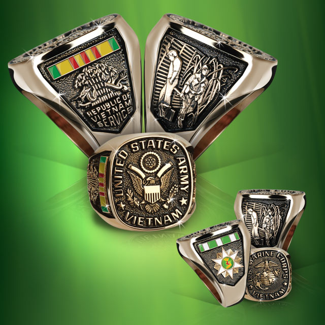 U.S. Military War Veteran Birthstone Rings | Vetcom.comPersonalized ...