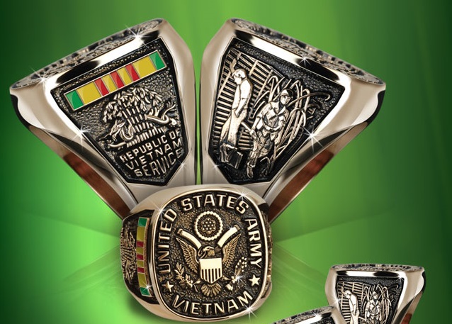 Vietnam Veteran Signet Rings | Vetcom.com | Personalized Military Gifts ...